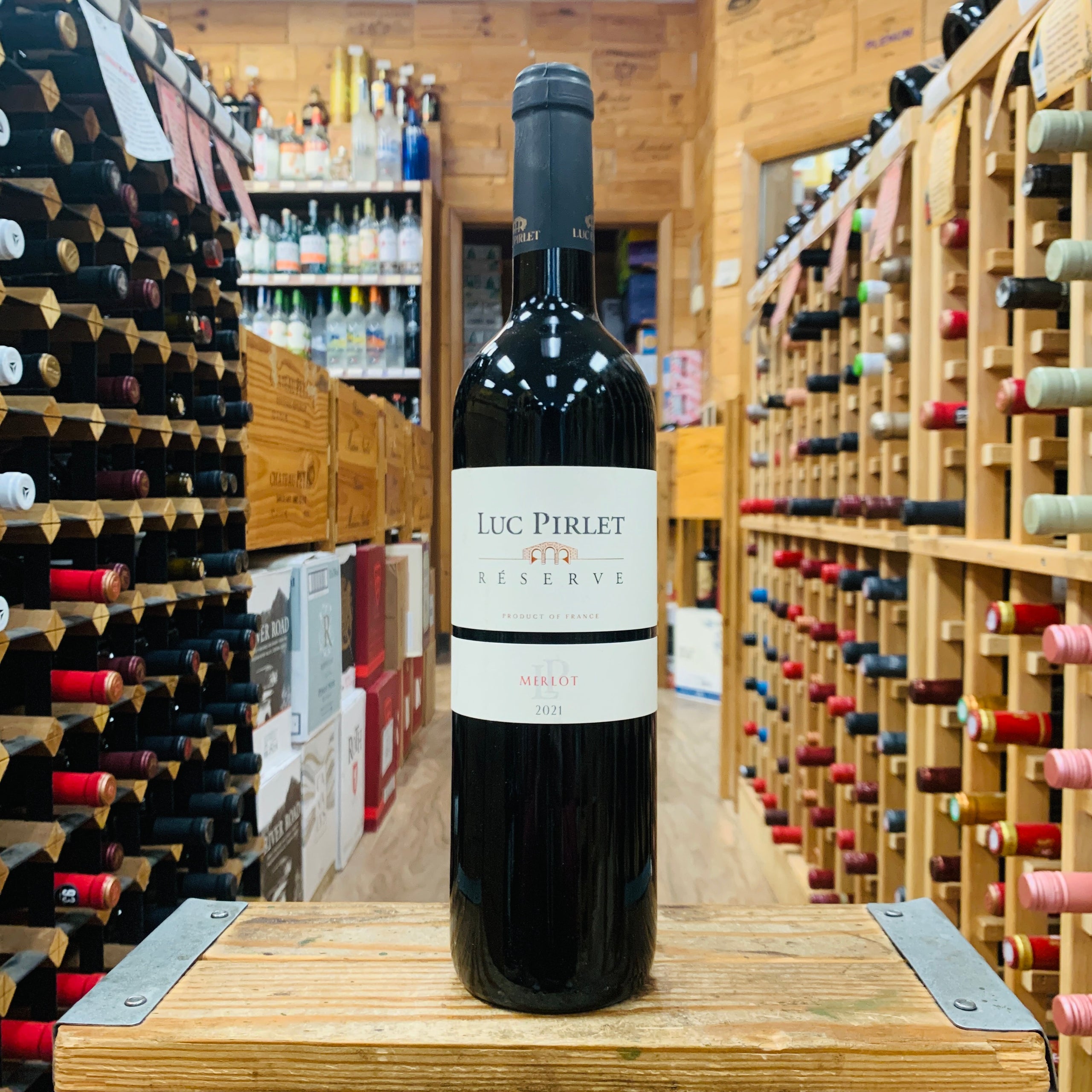 Luc Pirlet Merlot 750ml Cornwall Wines Spirits