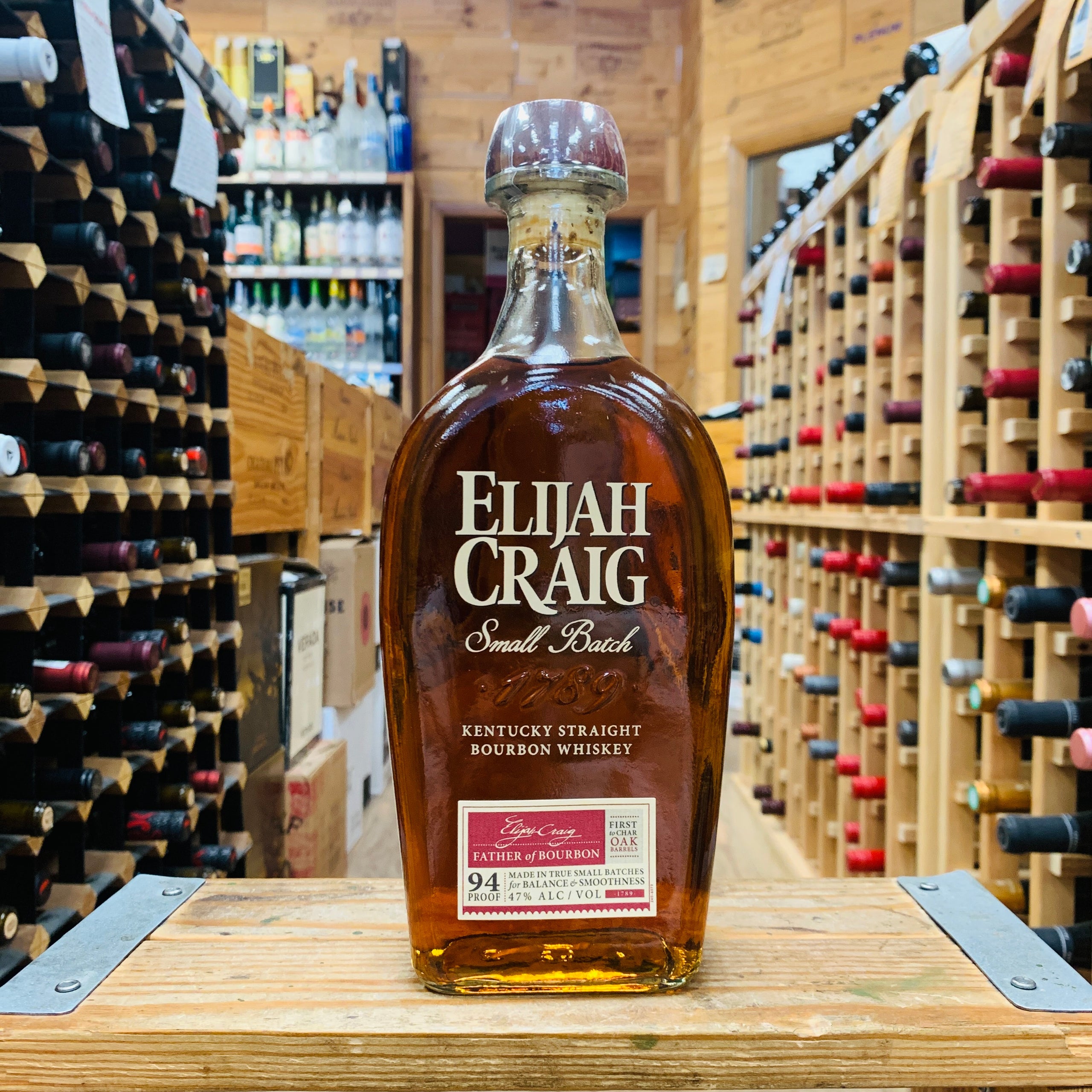 Elijah Craig Small Batch Bourbon Whiskey 750ml | Cornwall Wines & Spirits.